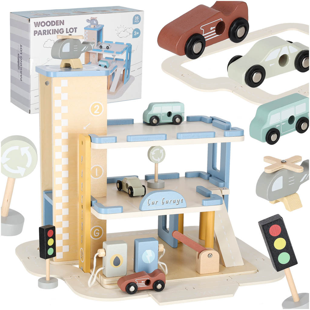 KX2900 Garaz drewniany parking samochodowy pietro - Inna marka | Sklep ...