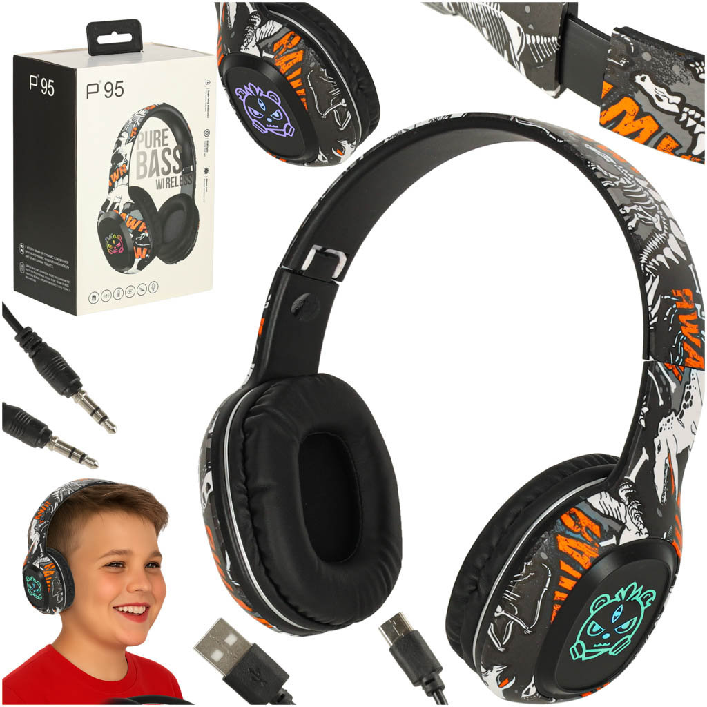 KX3142 Sluchawki bezprzewodowe nauszne Bluetooth - Inna marka | Sklep ...