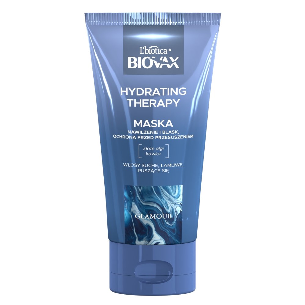 L'biotica Biovax Glamour Hydrating Therapy Maska do włosów 150 ml ...
