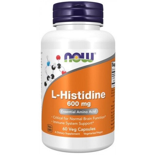 L-Histidine NOW Foods 60 kapsułek | Sklep EMPIK.COM