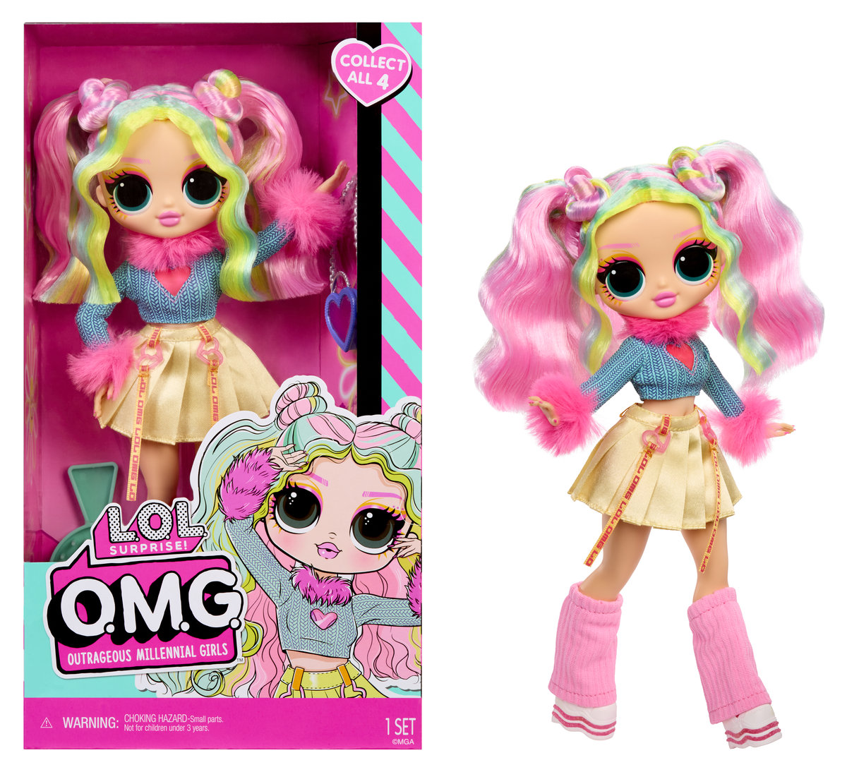 L.O.L. Surprise OMG Entry Doll - Bubblegum D.J. - L.O.L. Surprise ...