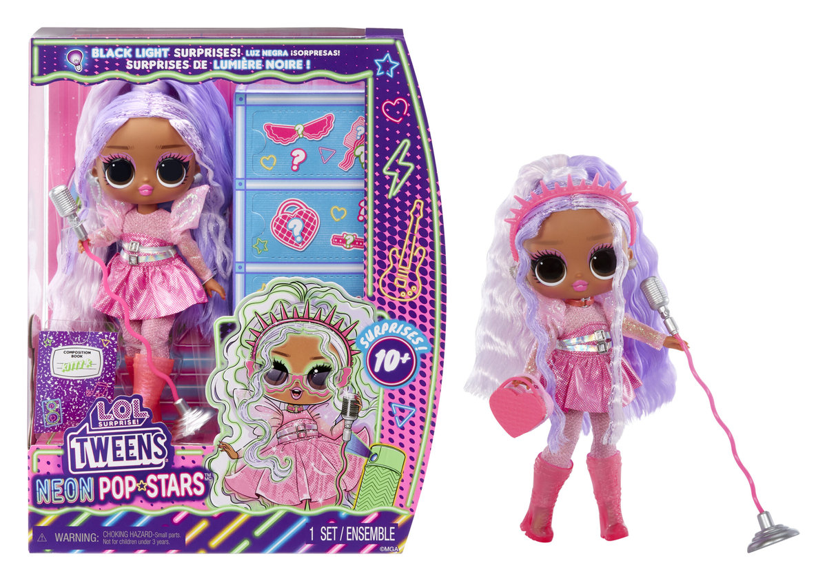 L.O.L. Surprise Tweens Neon Pop Stars - Kitty K - L.O.L. Surprise ...