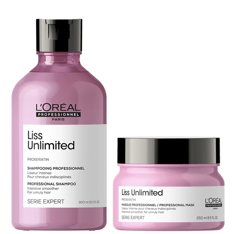 L’Oréal, Liss Unlimited, Zestaw kosmetyków do pielęgnacji, 2 szt ...