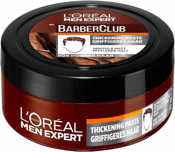 L'Oreal, Men Expert Barber Club PASTA DO WŁOSÓW Z OLEJEM CEDROWYM, 75ml ...