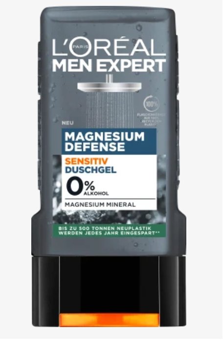 L'OREAL MEN EXPERT Magnesium Defense 250ml żel p/prysznic | Sklep EMPIK.COM