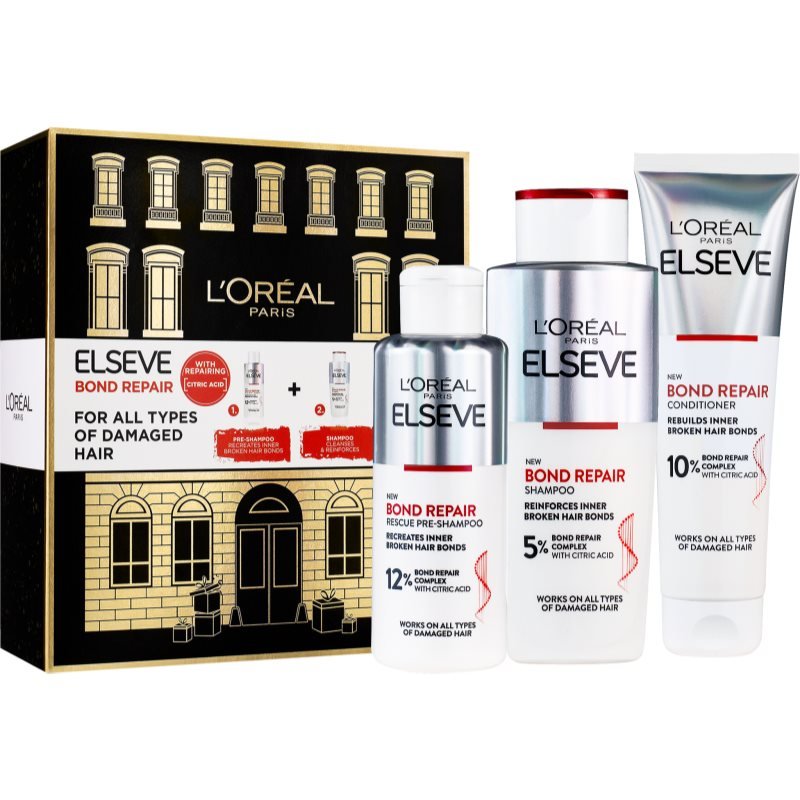 L’Oréal Paris Elseve Bond Repair zestaw upominkowy (do włosów ...