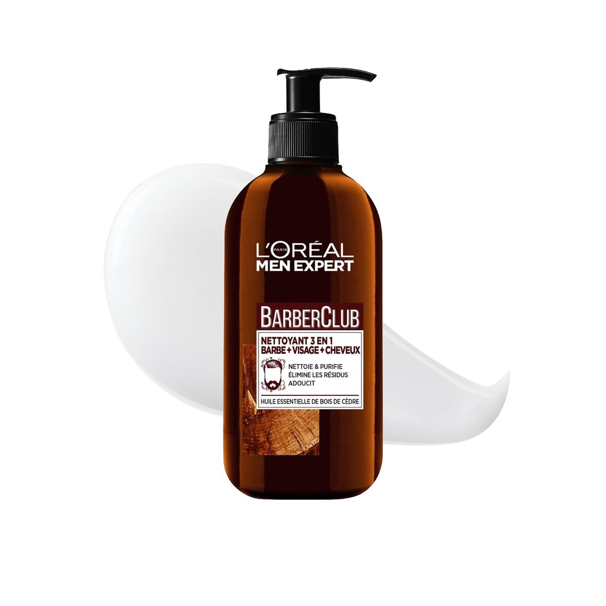 L’Oréal Paris Men Expert Barber Club Żel Czyszczący 3 w 1, 200 ml ...