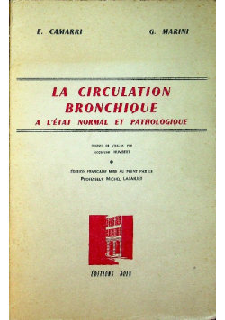 La circulation bronchique - | Książka w Empik