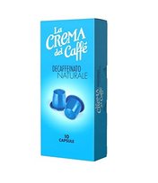 LA CREMA DEL CAFFE DECAFFEINATO NATURALE 10 SZT. - KAPSUŁY DO NESPRESSO ...