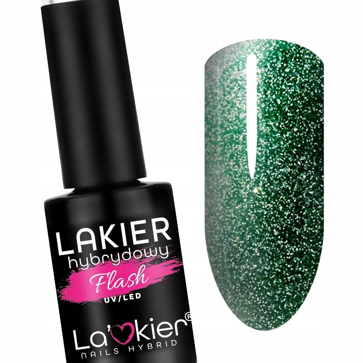 La'kier lakier hybrydowy do paznokci UV LED THERMAL TWIST FLASH TERMO 3 ...