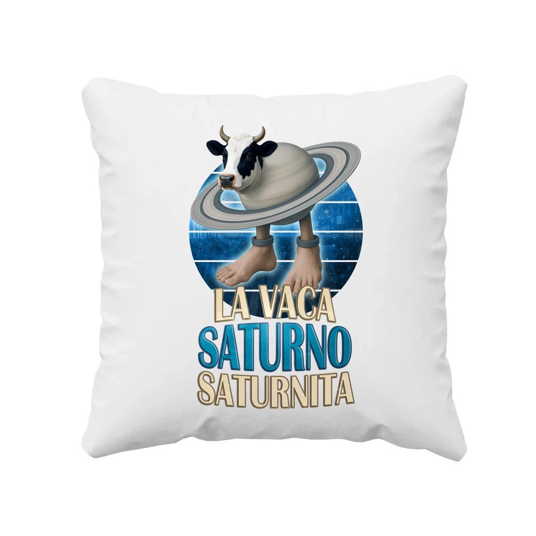 La Vaca Saturno Saturnita - Italian brainrot - krowa Saturn - poduszka ...