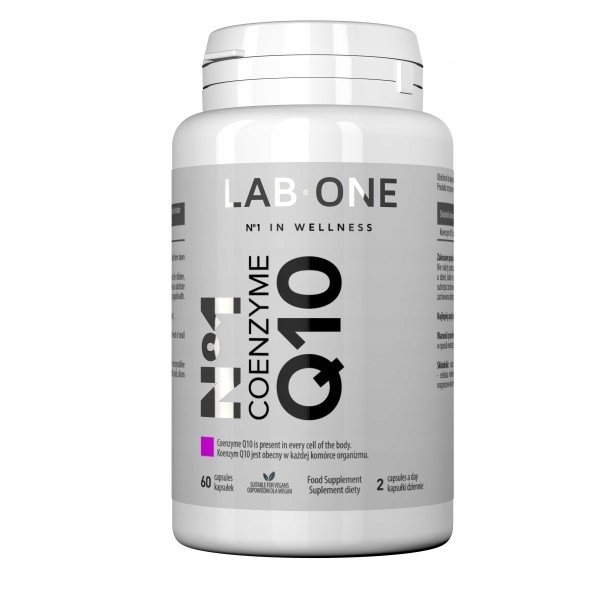 LAB ONE N°1 COENZYME Q10 60 kaps KOENZYM UBICHINOL SKÓRA PAZNOKCIE | Sklep EMPIK.COM