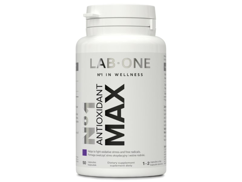 Lab One, Suplement diety, Antioxidant Max, 50 kaps. | Sklep EMPIK.COM