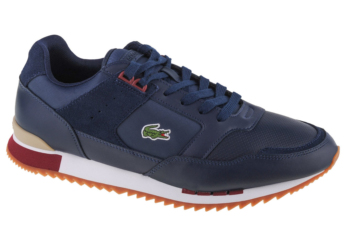 Lacoste Partner Piste 744SMA0051GU1, Męskie, buty sneakers, Granatowy ...