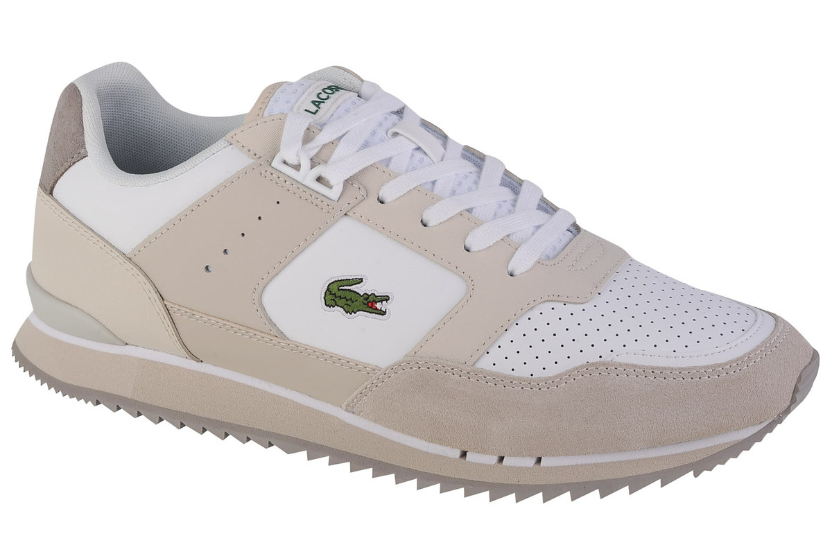 Lacoste Partner Piste 745SMA001103A, Męskie, buty sneakers, Beżowy ...