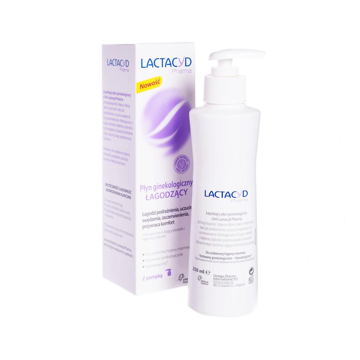 Lactacyd Pharma, Łagodzący Płyn Do Higieny Intymnej, 250 ml Na ...