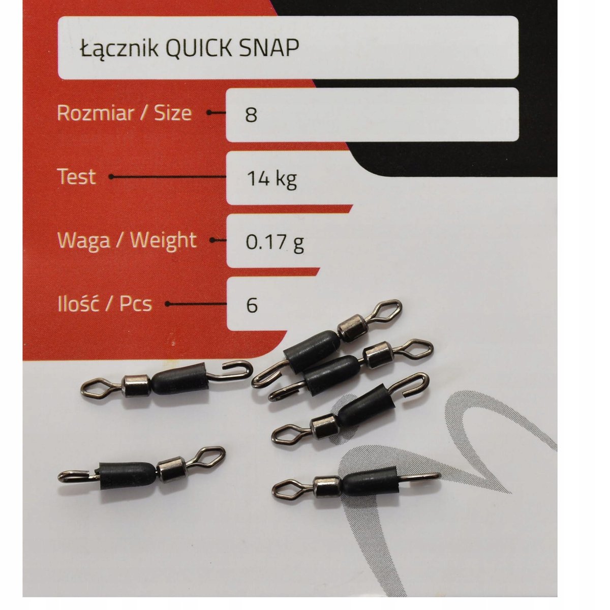 ŁĄCZNIK FEEDER MATCHPRO QUICK SNAP NR 14 - MatchPro | Sport Sklep EMPIK.COM