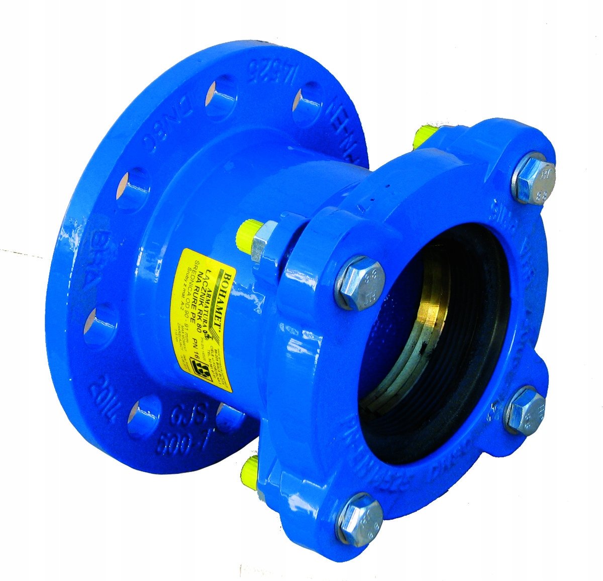 Łącznik RK-E DN80 rurowo-kołnierzowy na rurę PE, PN16, do wody, GJS-żeliwo - inna (Inny) | Sklep ...