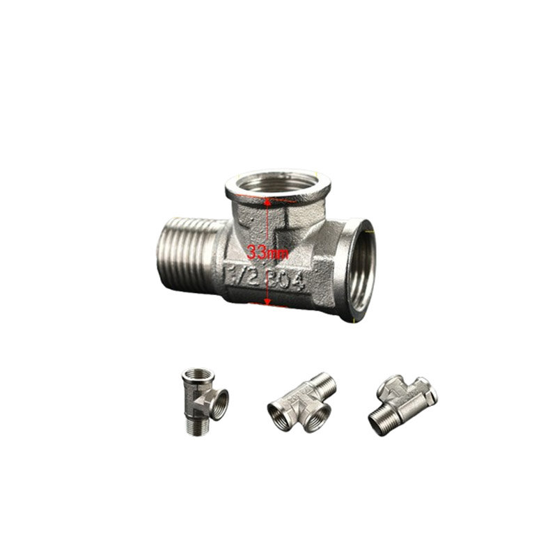 Łącznik rurowy ze stali nierdzewnej, 3-drożny - INF | Sklep EMPIK.COM