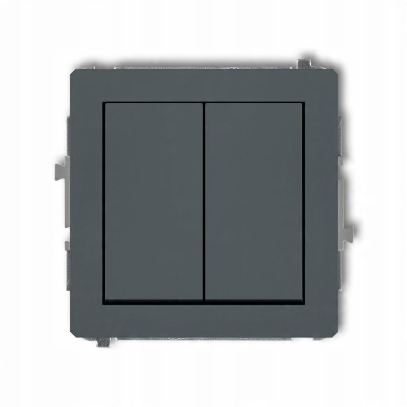 ŁĄCZNIK SCHODOWY PODWÓJNY KARLIK DECO GRAFIT MAT - Karlik | Sklep EMPIK.COM