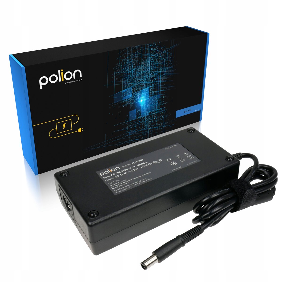 Ładowarka 180W do laptopa DELL 19,5V 9,23A wtyk 7,4x5,0mm - Polion ...