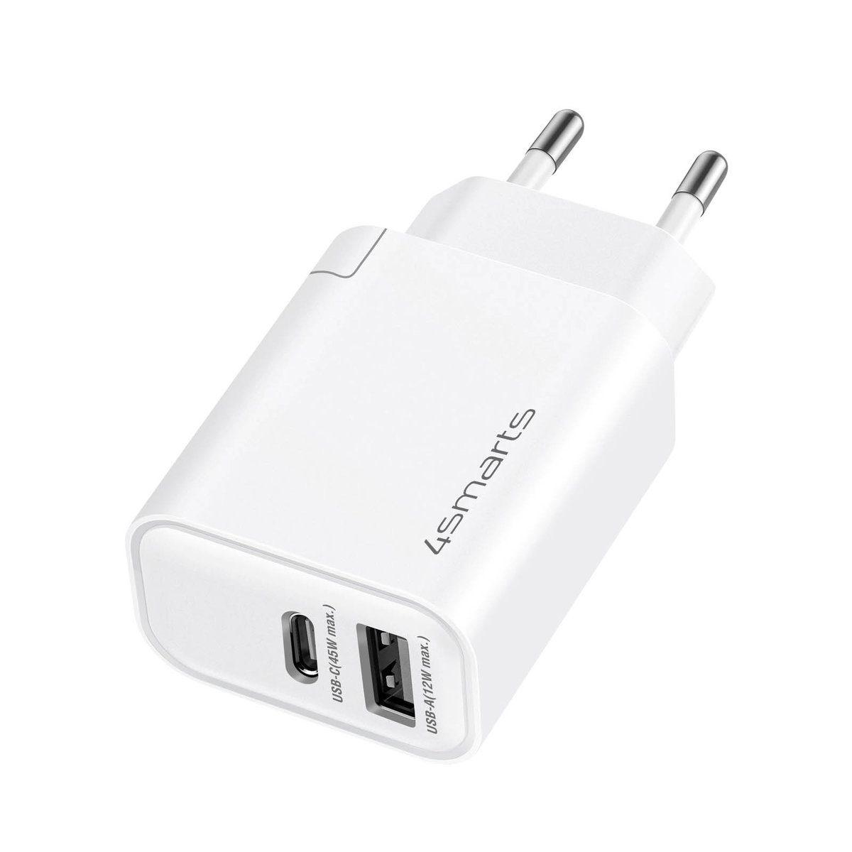 Ładowarka GaN 45W USB-C Port Power Delivery 45W i USB-A 4smarts ...