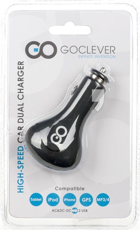 Ładowarka Samochodowa Goclever High Speed Dual Charger Car - Goclever ...
