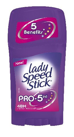 Lady Speed Stick, Pro 5in1, dezodorant w sztyfcie, 45 g | Sklep EMPIK.COM