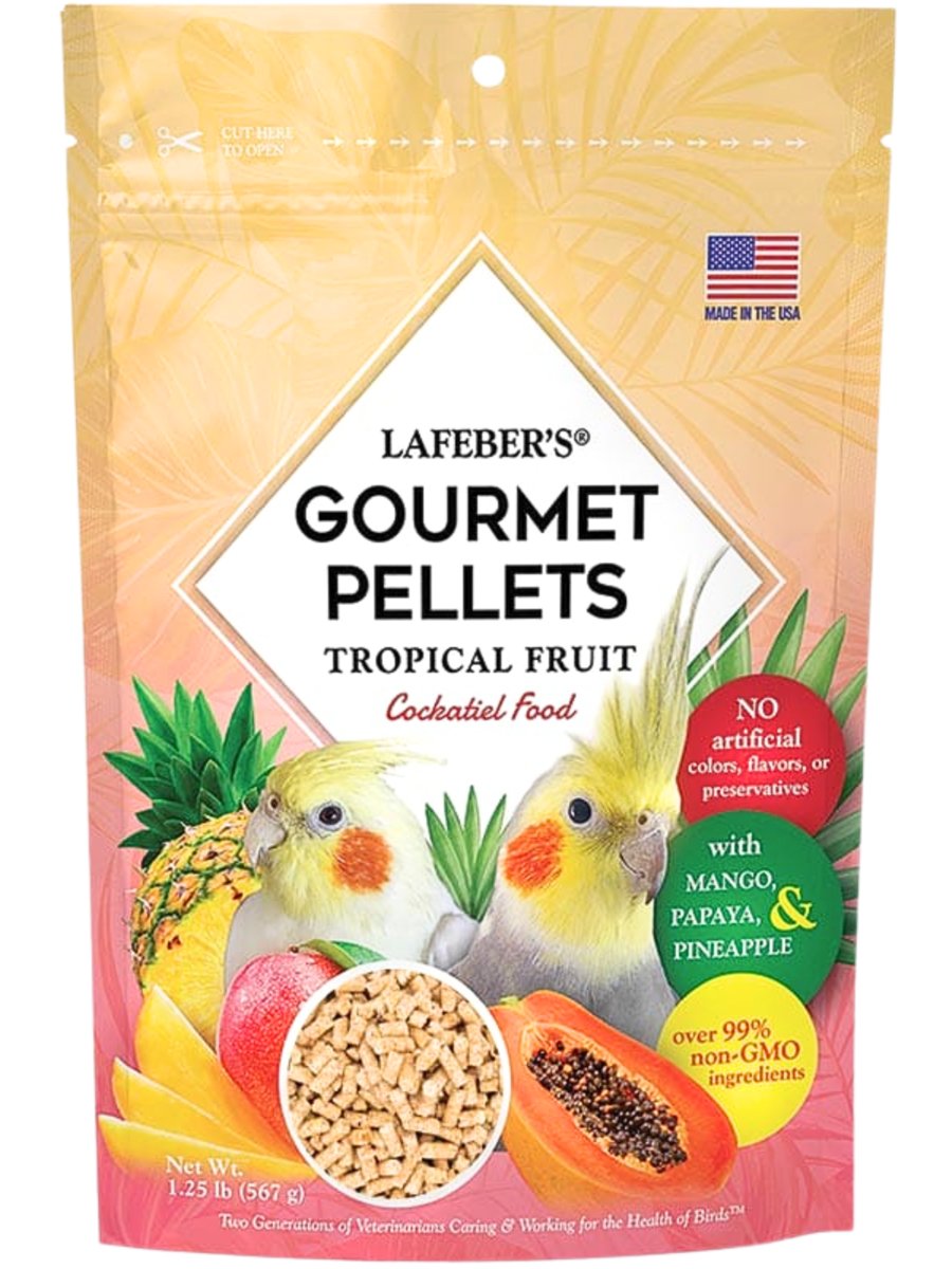 Lafeber Gourmet Pellets - Tropical Fruit - Cockatiel -Zbilansowany ...