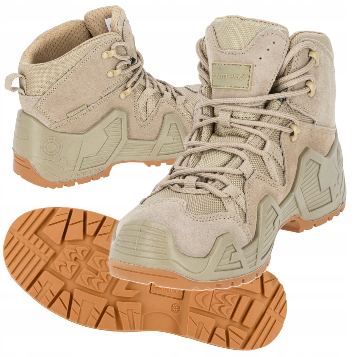 Lahti Pro Buty Outdoorowe Trzewiki Trekkingowe Beżowe Oxford L30126 R. 43 - Lahti PRO | Sklep ...