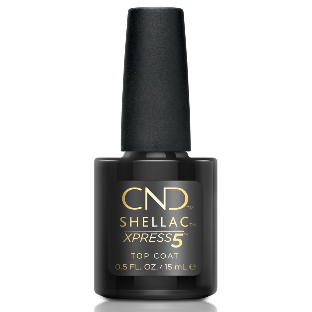 Lakier nawierzchniowy CND Shellac XPress5 Top Coat 15 ml/0.5 oz | Sklep ...