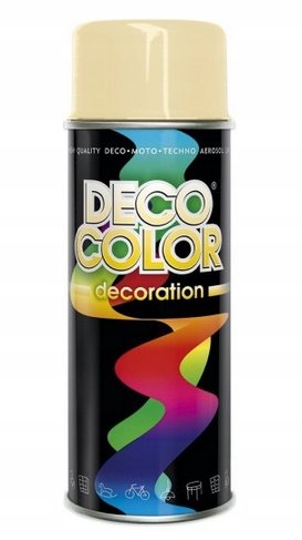 Lakier Spray w Spreju 400 Beżowy Ral1015 Farba - Deco Color | Sklep ...
