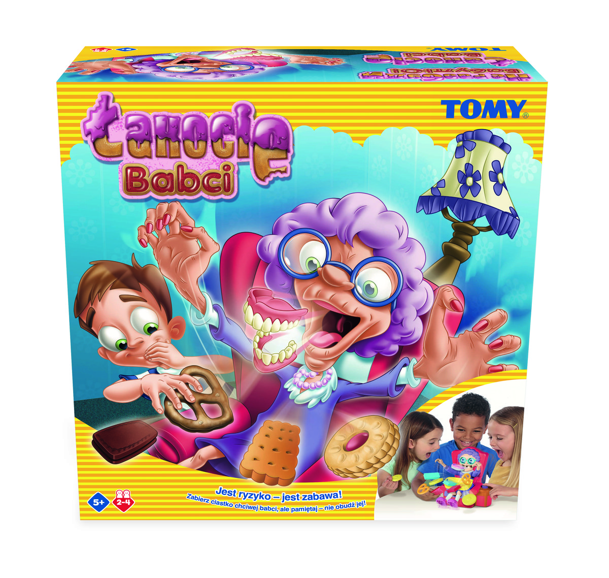 Łakocie chciwej babci, gra planszowa, Tomy - Tomy | Sklep EMPIK.COM