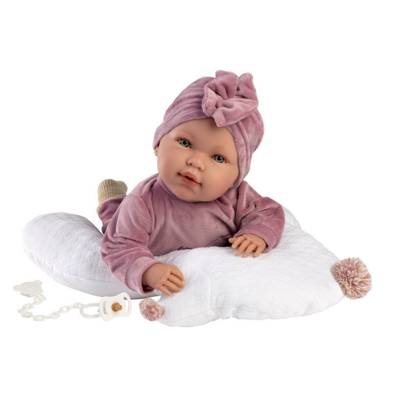 Lalka bobas Mimi 42 cm w turbanie - Llorens | Sklep EMPIK.COM