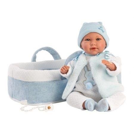 Lalka bobas Mimi z gondolką 42cm - Llorens | Sklep EMPIK.COM