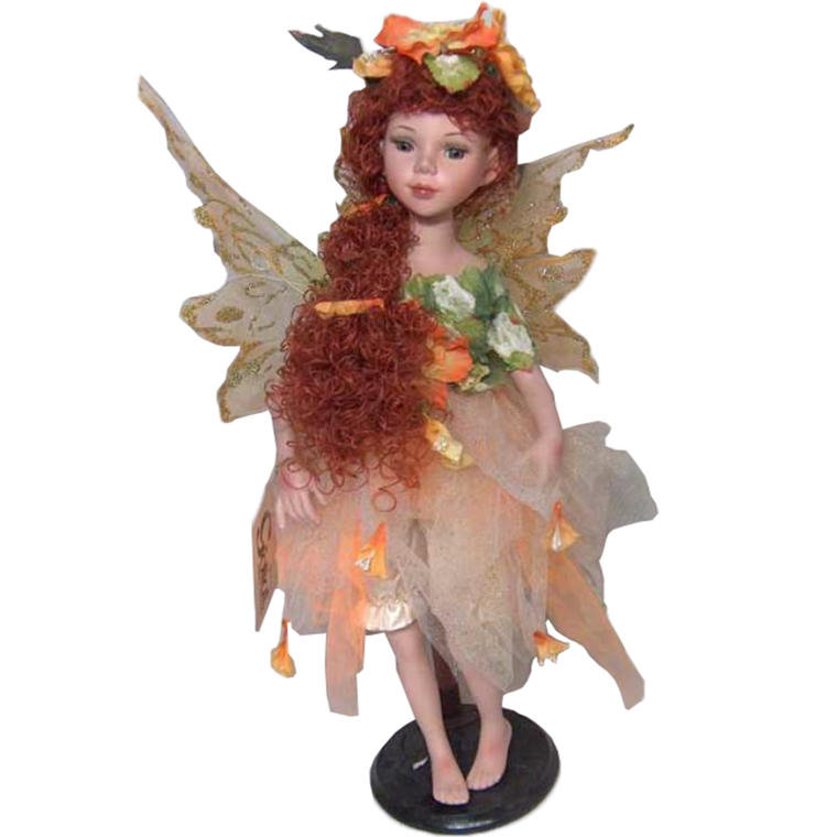 Lalka elf zielono-ruda stojąca 45 cm - Goliat | Sklep EMPIK.COM