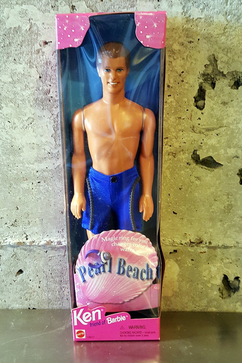 Lalka Ken, przyjaciółka Barbie Pearl Beach 1997 - Barbie | Sklep EMPIK.COM