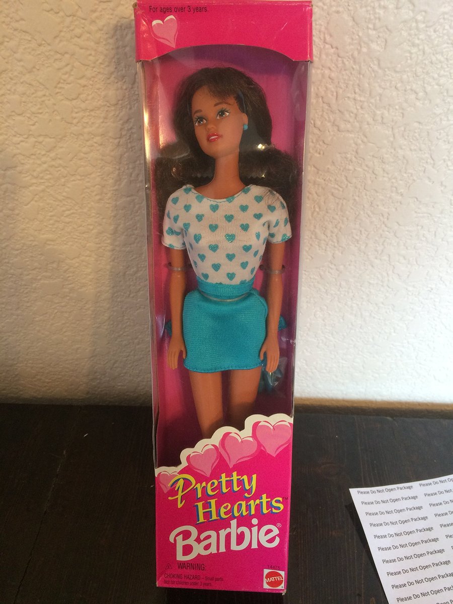 Lalka Mattel Barbie Pretty Hearts (1995) - Barbie | Sklep EMPIK.COM