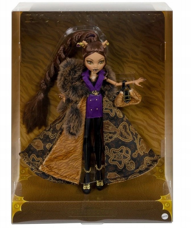 LALKA MONSTER HIGH Skullector Clawdeen Wolf "House Of Wolf " DELUXE ...