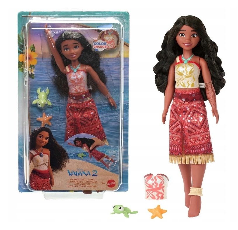 Lalka Vaiana 2 Moana pływająca - Księżniczki Disneya | Sklep EMPIK.COM