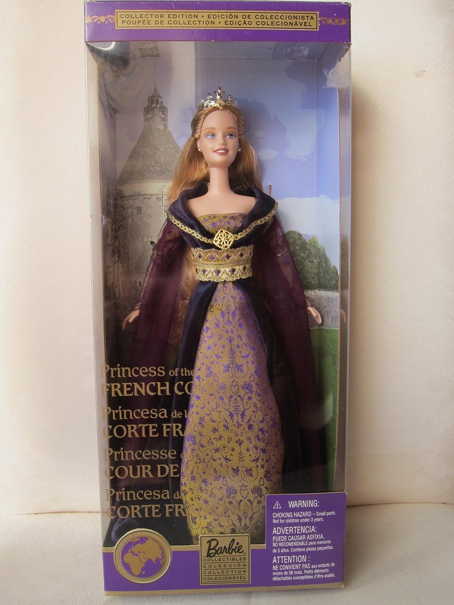Lalki Świata Księżniczka Dworu Francuskiego Lalka Barbie - Barbie ...