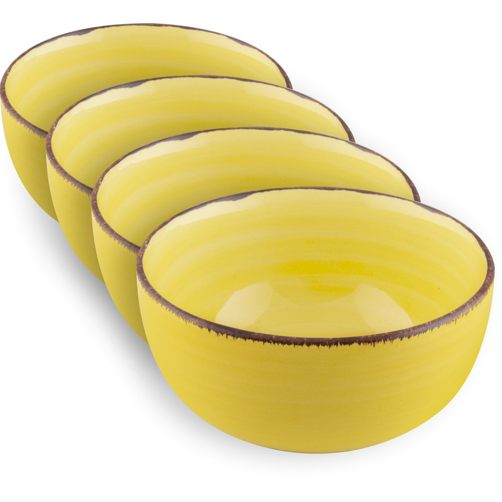 Lamart, Zestaw misek Happy, żółty, 4 szt. - Lamart | Sklep EMPIK.COM