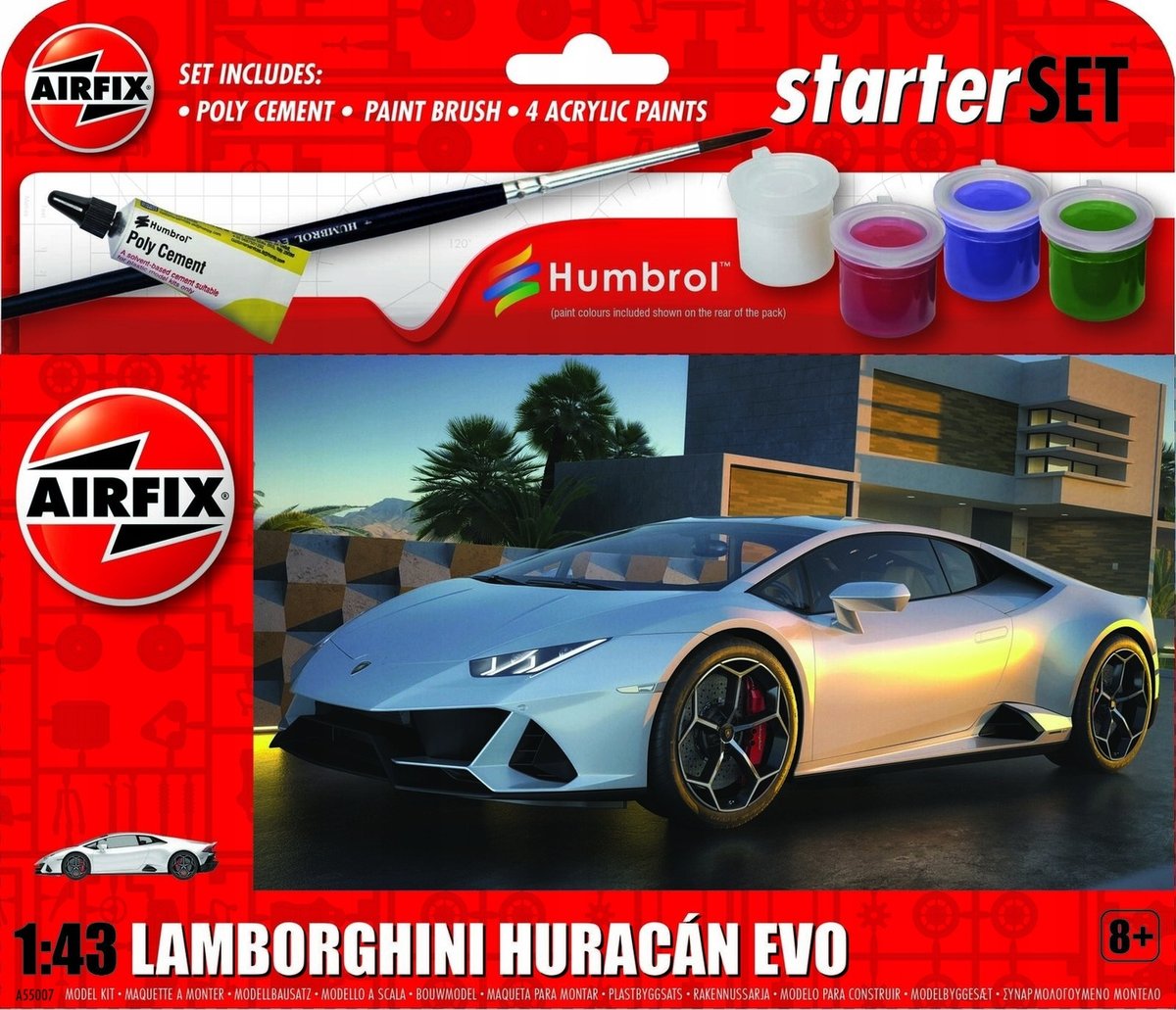 Lamborghini Huracan - zestaw podarunkowy Airfix 55007 - Airfix | Sklep ...
