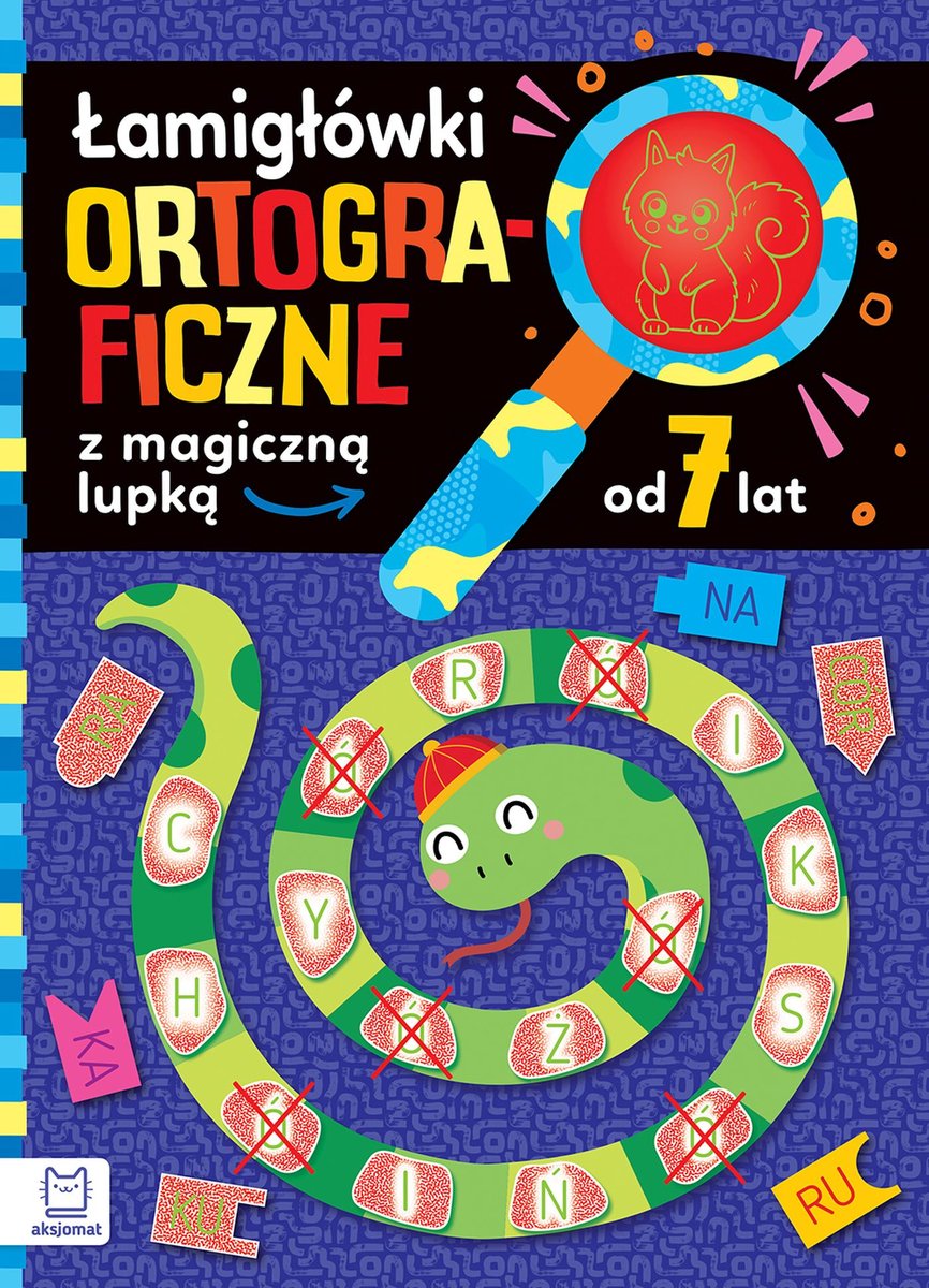 Łamigłówki ortograficzne z magiczną lupką od 7 lat - Podgórska Anna ...