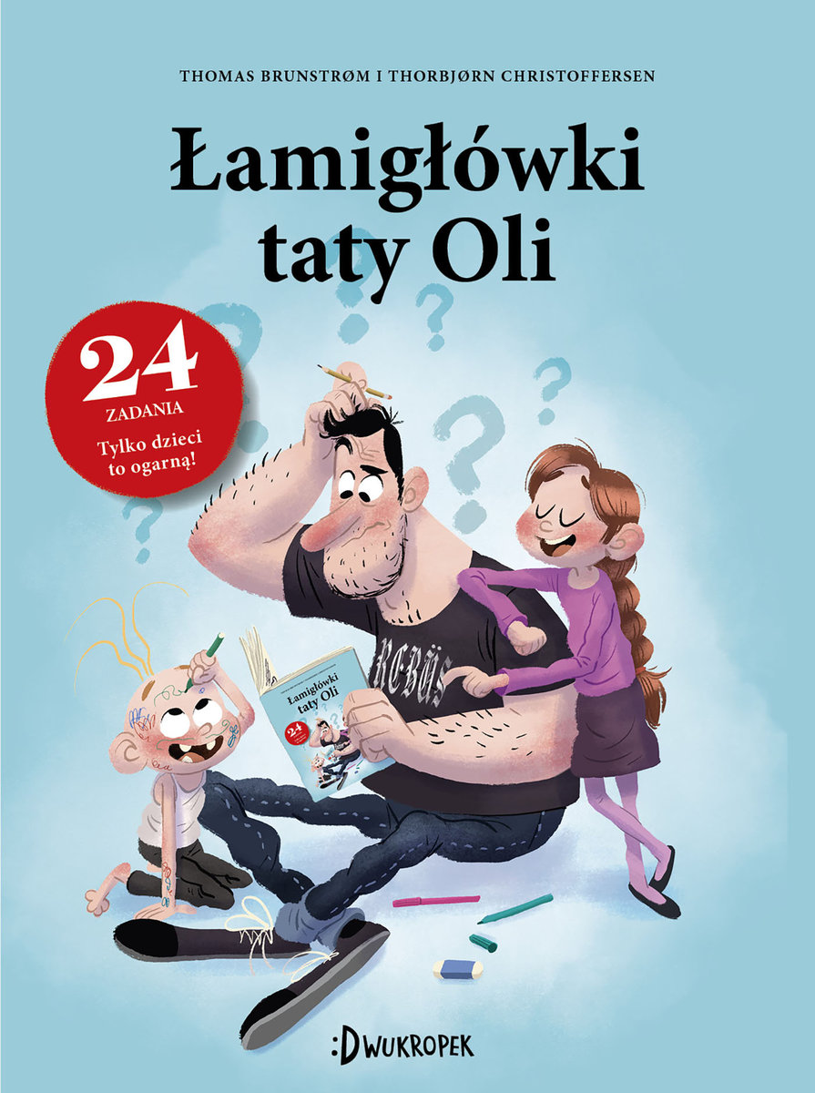 Łamigłówki taty Oli - Brunstrom Thomas | Książka w Empik