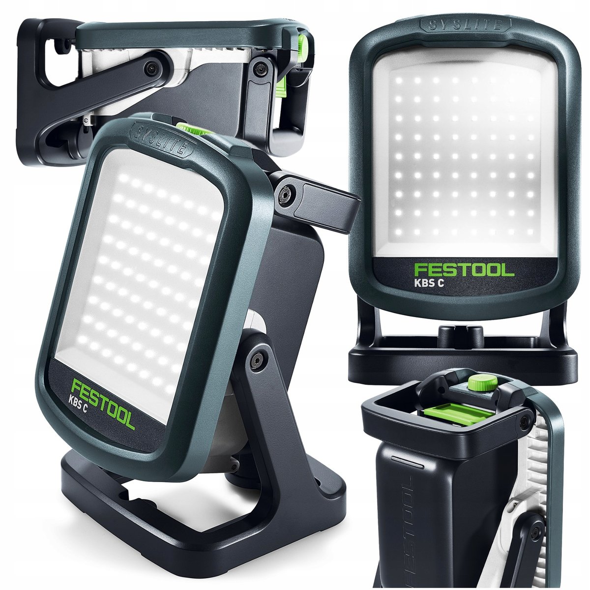 LAMPA AKUMULATOROWA LED 18V Festool SYSLITE KBS C Robocza MOCNA 5000lm ...