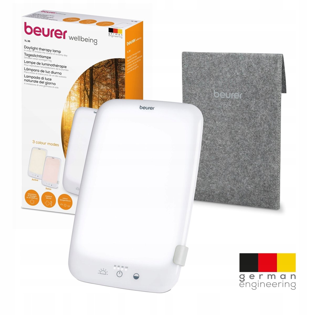 Lampa antydepresyjna Beurer TL 35 biały - Beurer | AGD Sklep EMPIK.COM