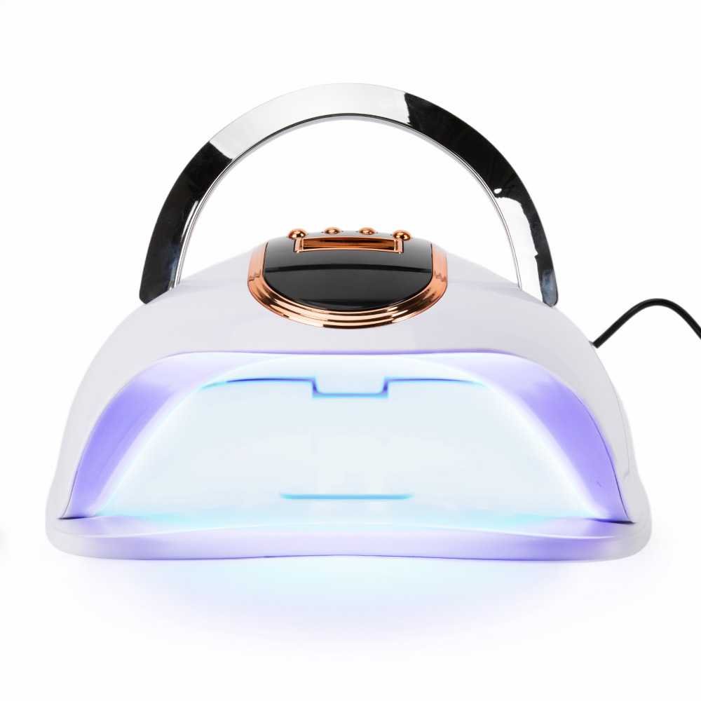 Lampa do paznokci UV/LED V8 do lakierów hybrydowych żeli i akrylożeli 168W biała | Sklep EMPIK.COM