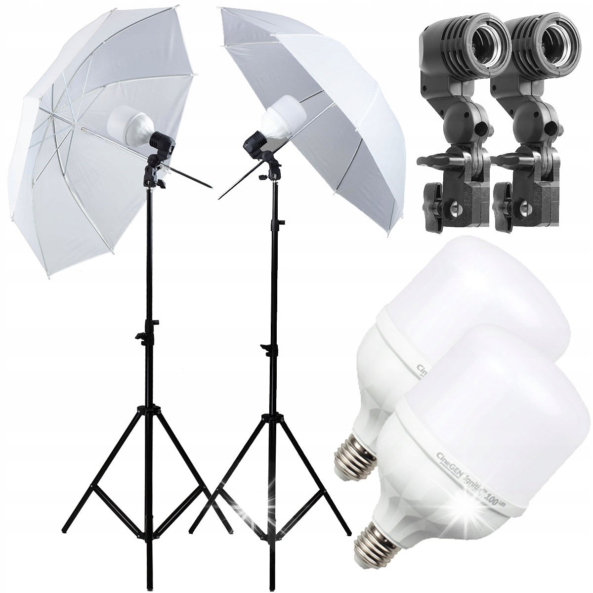 Lampa do zdjęć 100W 5500k statyw parasolka DUŻA - Inna marka | Sklep ...