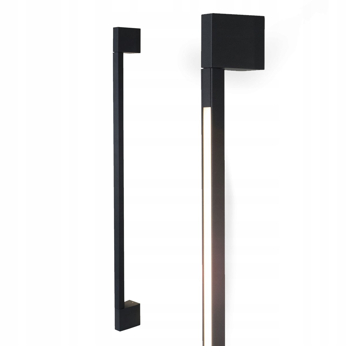 Lampa elewacyjna oprawa LL INFULS D09 8W NW-B 90 cm IP54 regulacja ...